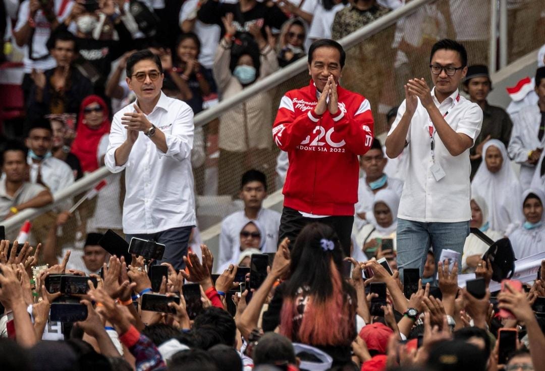 Acara Relawan Jokowi Disebut Habiskan Rp 100 Miliar Bikin Netizen Marah ...