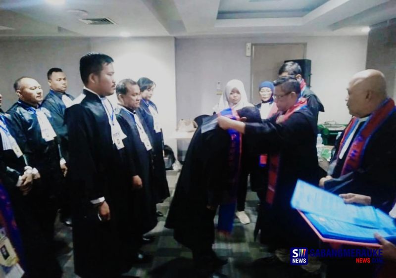Patar Sitanggang Lantik 17 Advokat Anggota Baru Persadi di Riau: Patuhi ...