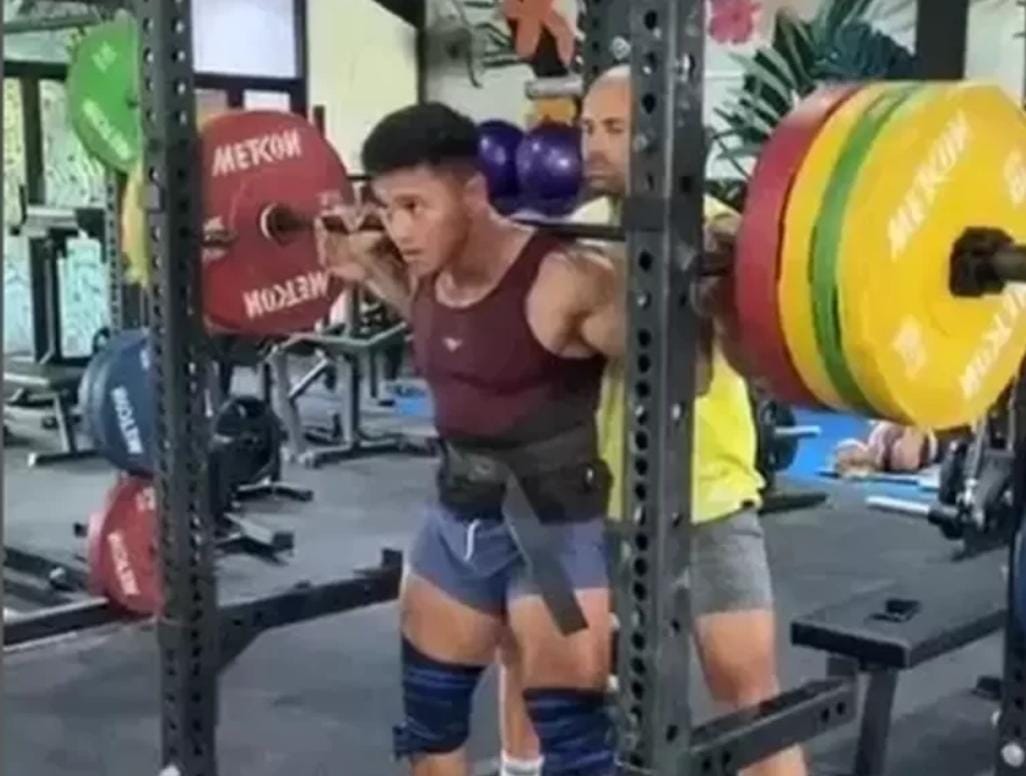 Binaragawan Indonesia Patah Leher Saat Latihan Angkat Barbel 200 ...