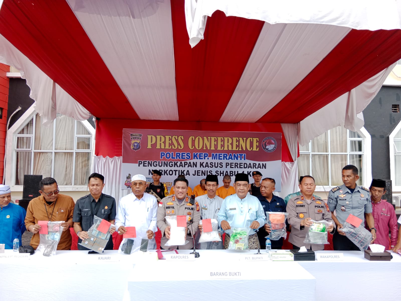 Pengungkapan dan Pemusnahan Narkotika Jenis Sabu Seberat 4 Kg, Kapolres ...