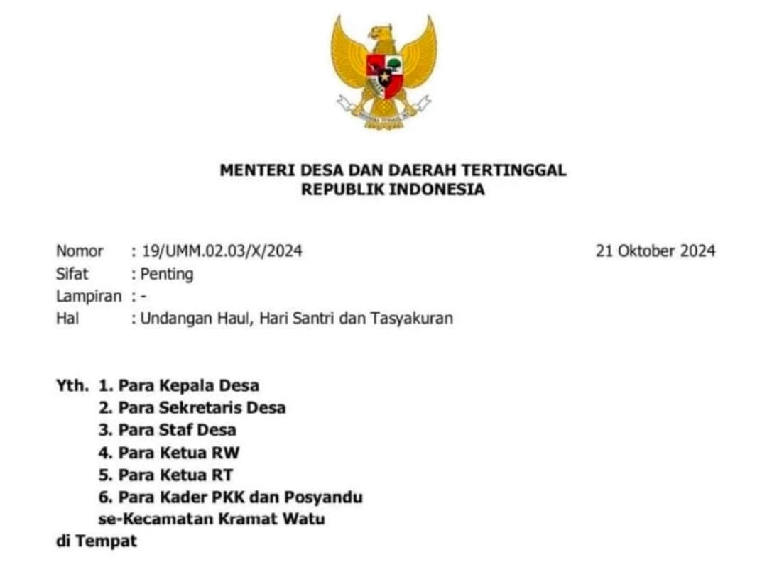 Politisi PAN Ini Bikin Heboh Baru Sehari Jadi Menteri, Terbitkan Surat ...