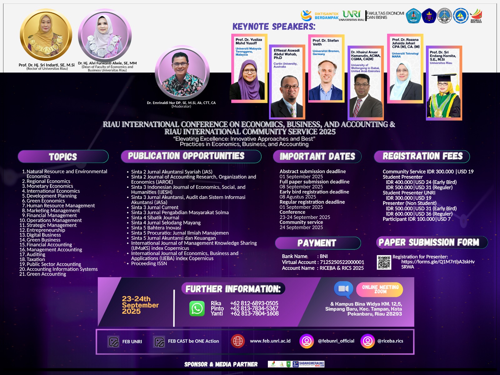 Lebih 107 Peserta Mendaftar Ikuti Konferensi Internasional RICEBA ...